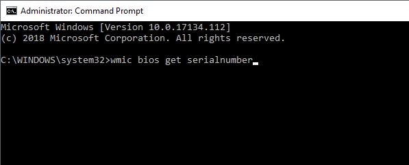 How to Find Computer Serial Number on Windows