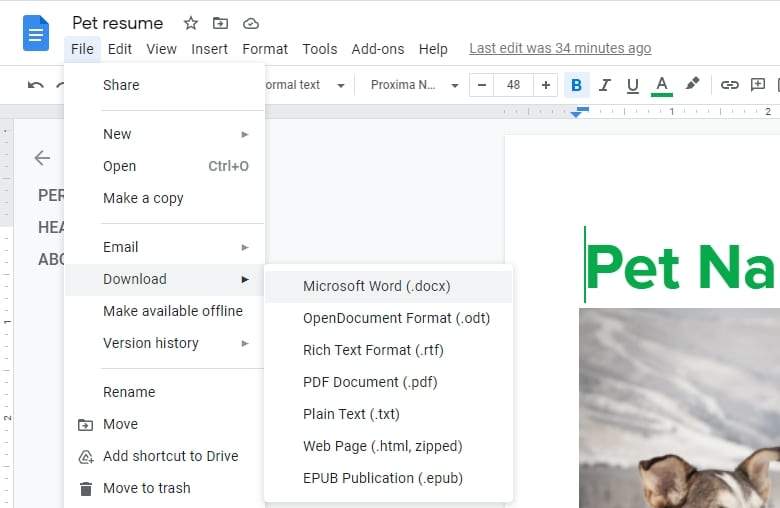How To Convert PDF To Word Document With Google Docs